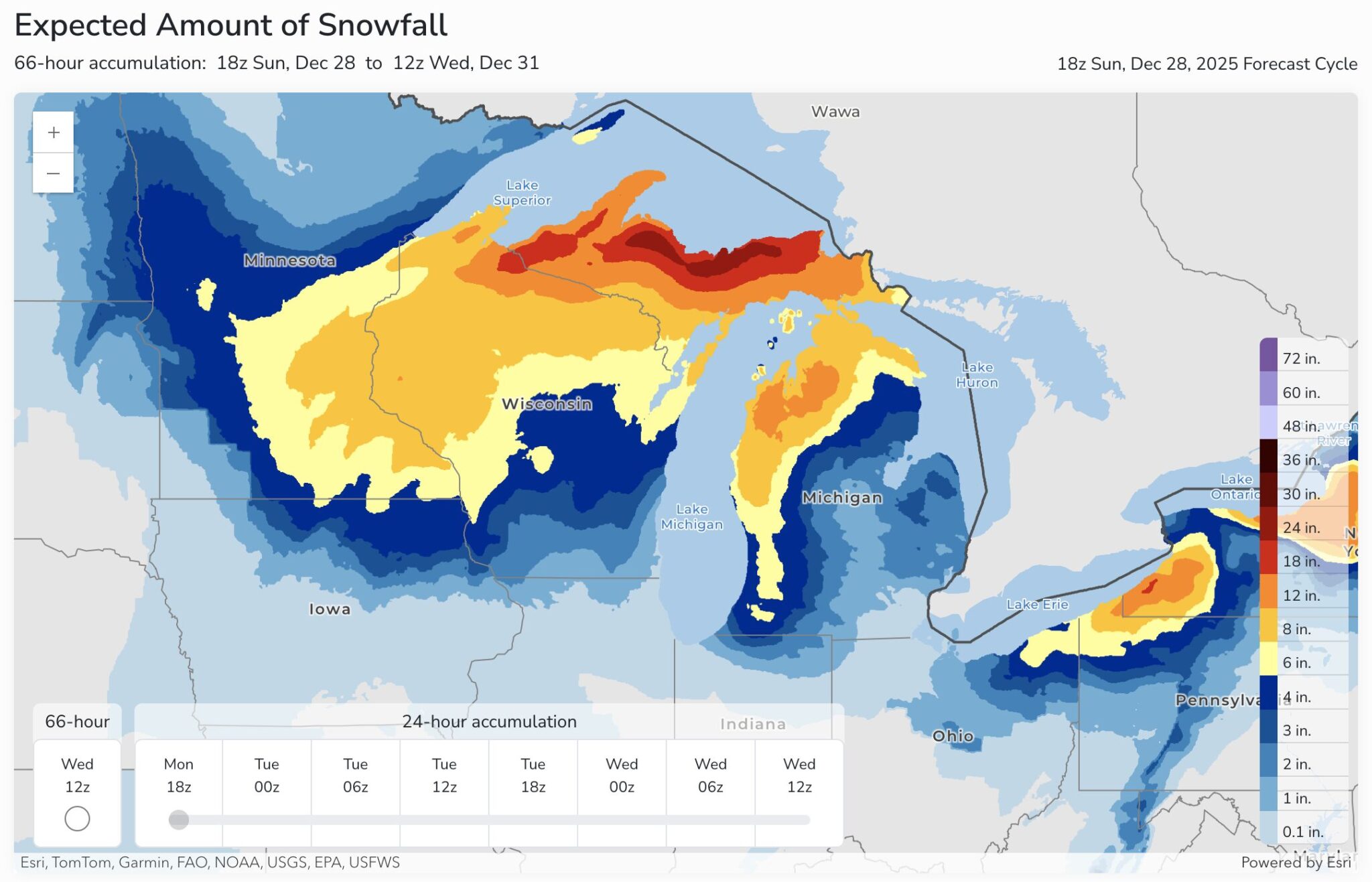 December 28-29th Blizzard Forecast Analysis – ForecastWatch